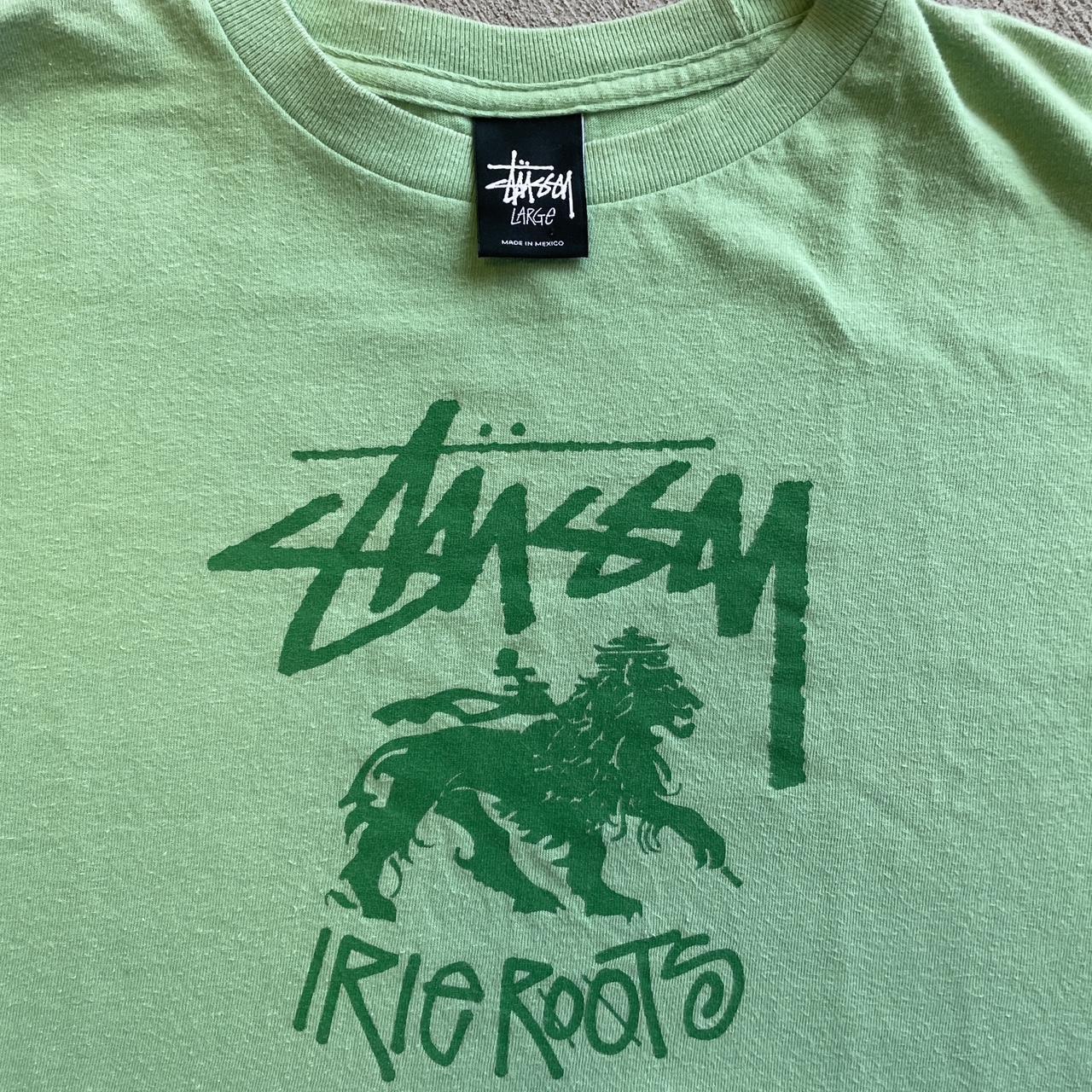 Stussy Irie Roots shirt - Size:Large Beautiful fade... - Depop