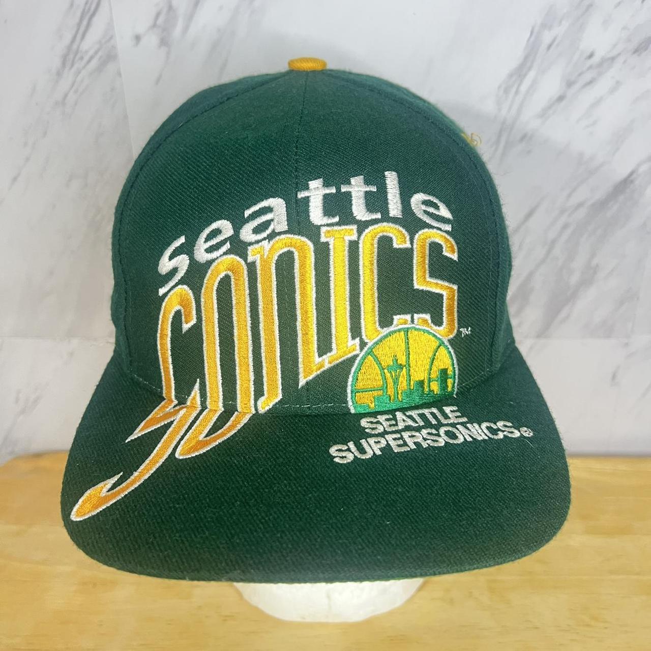 Seattle SuperSonics RARE snapback hat... | Depop