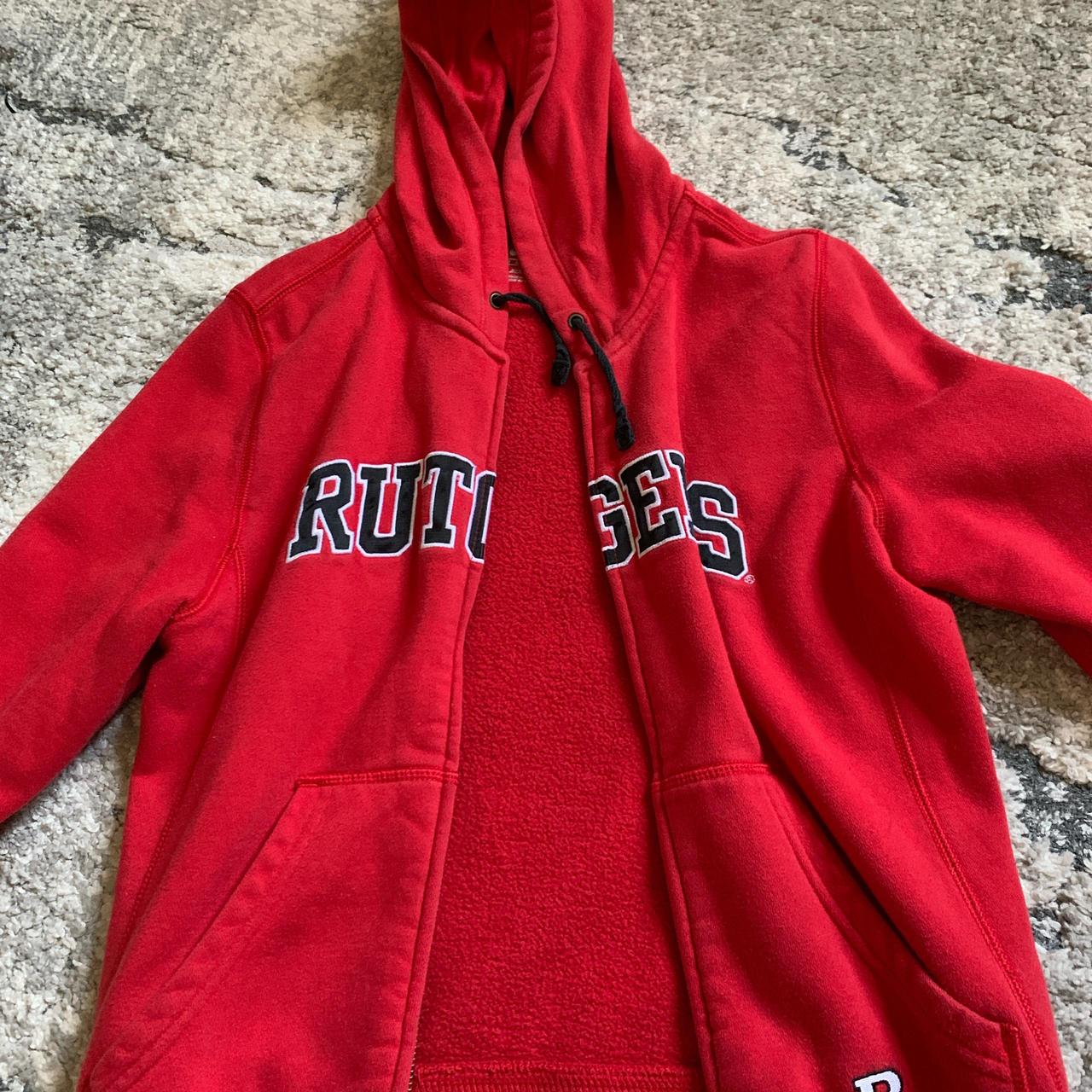 Woman’s Small Vintage nike Rutgers college zip up... - Depop
