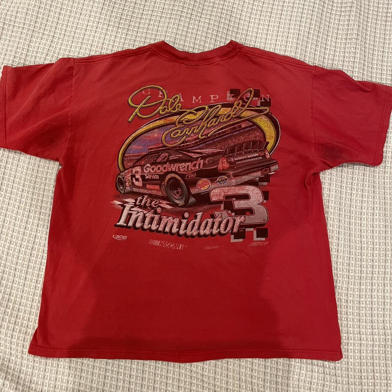 Men’s vintage race car graphic tee, men’s L - Depop