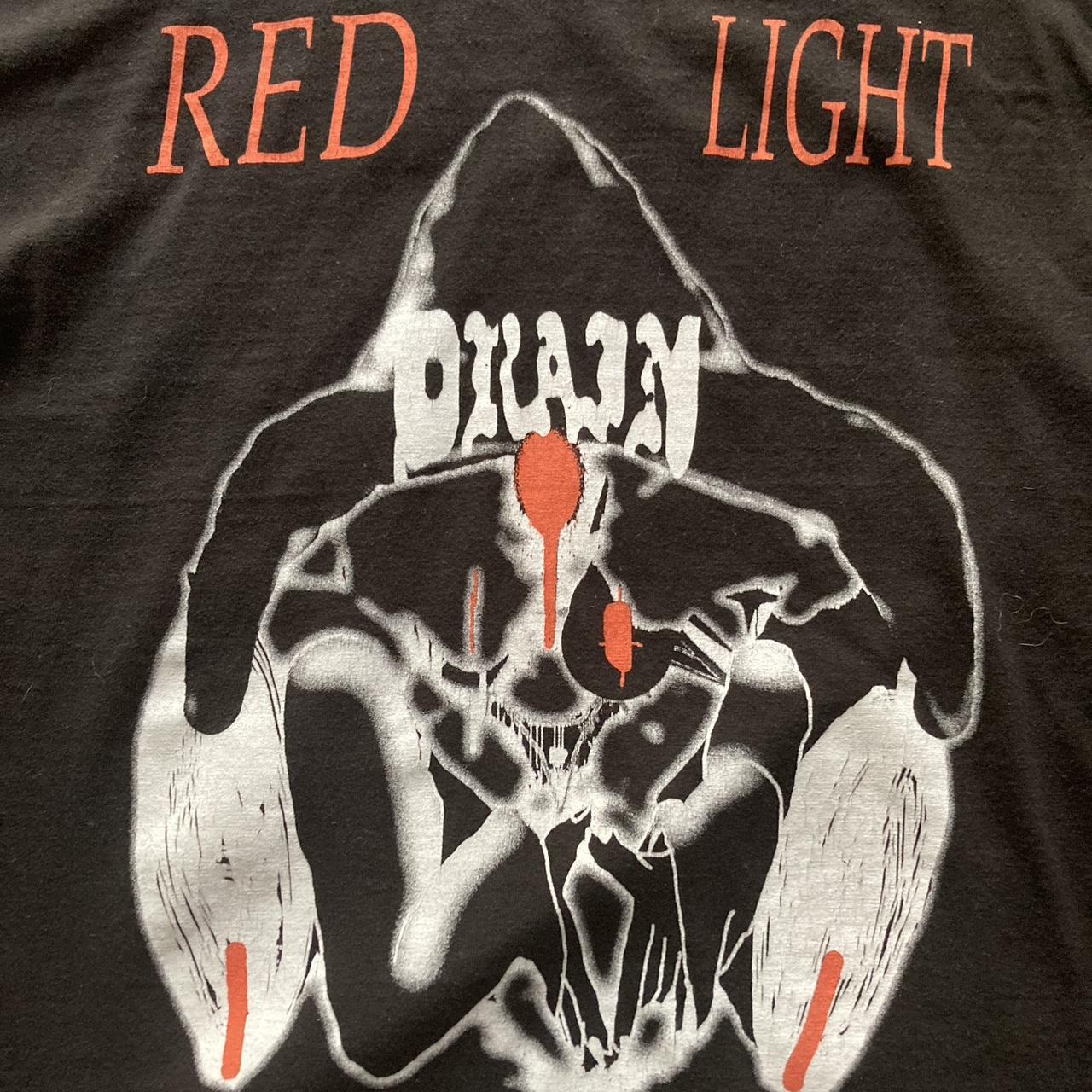 Size medium 2021 bladee drain gang red light album... - Depop