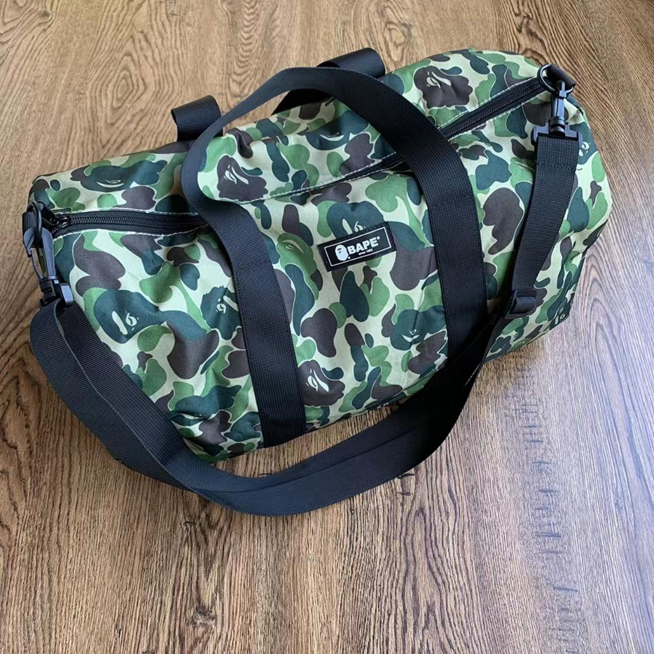 Bape ABC Camo Duffle Bag It includes an adjustable... - Depop