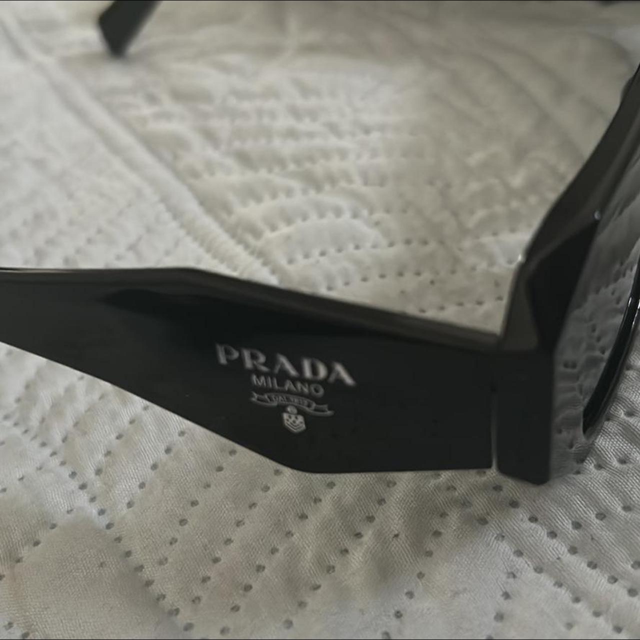 Black prada sunglasses - Depop