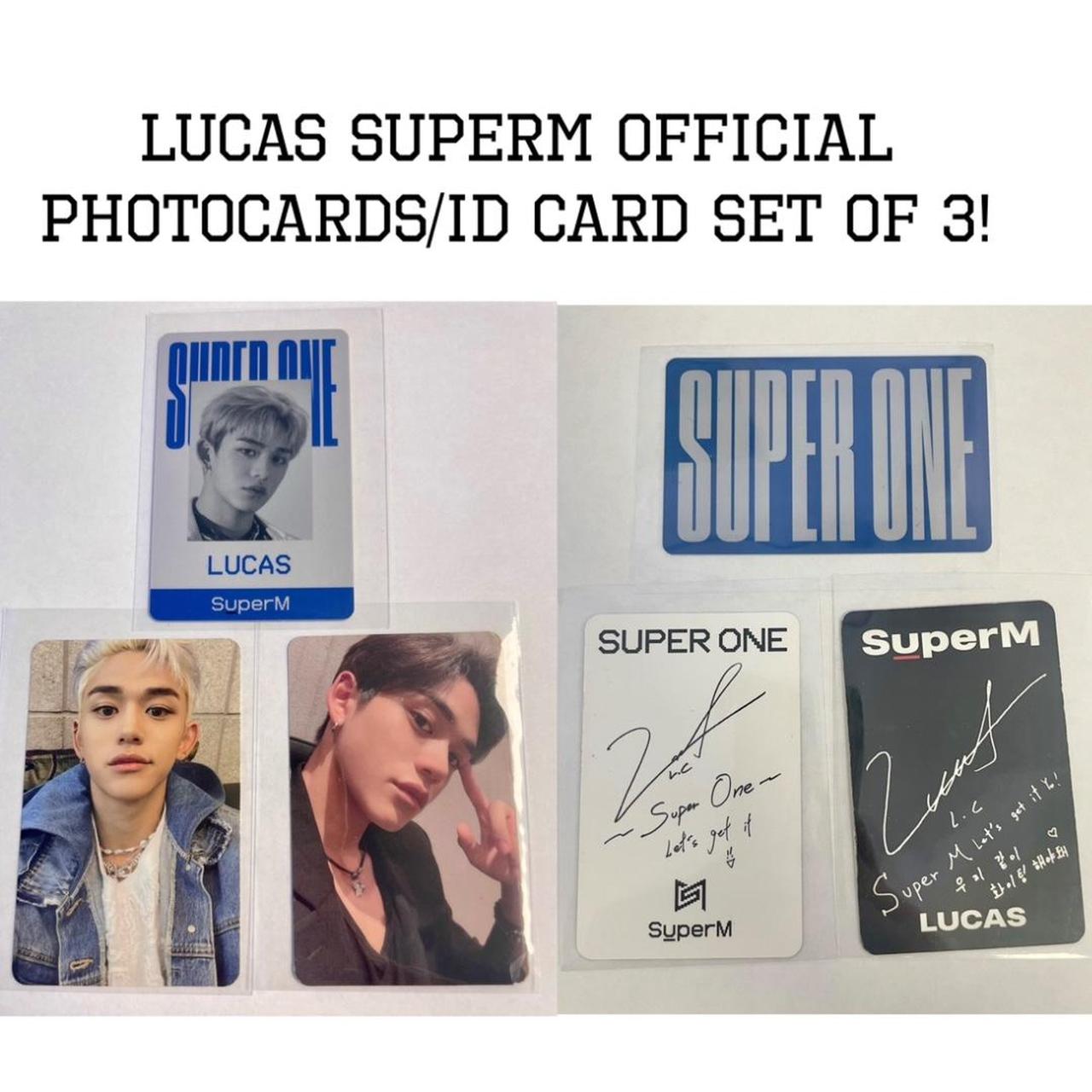 LUCAS SUPERM OFFICIAL PHOTOCARDS/ID CARD SET OF... - Depop