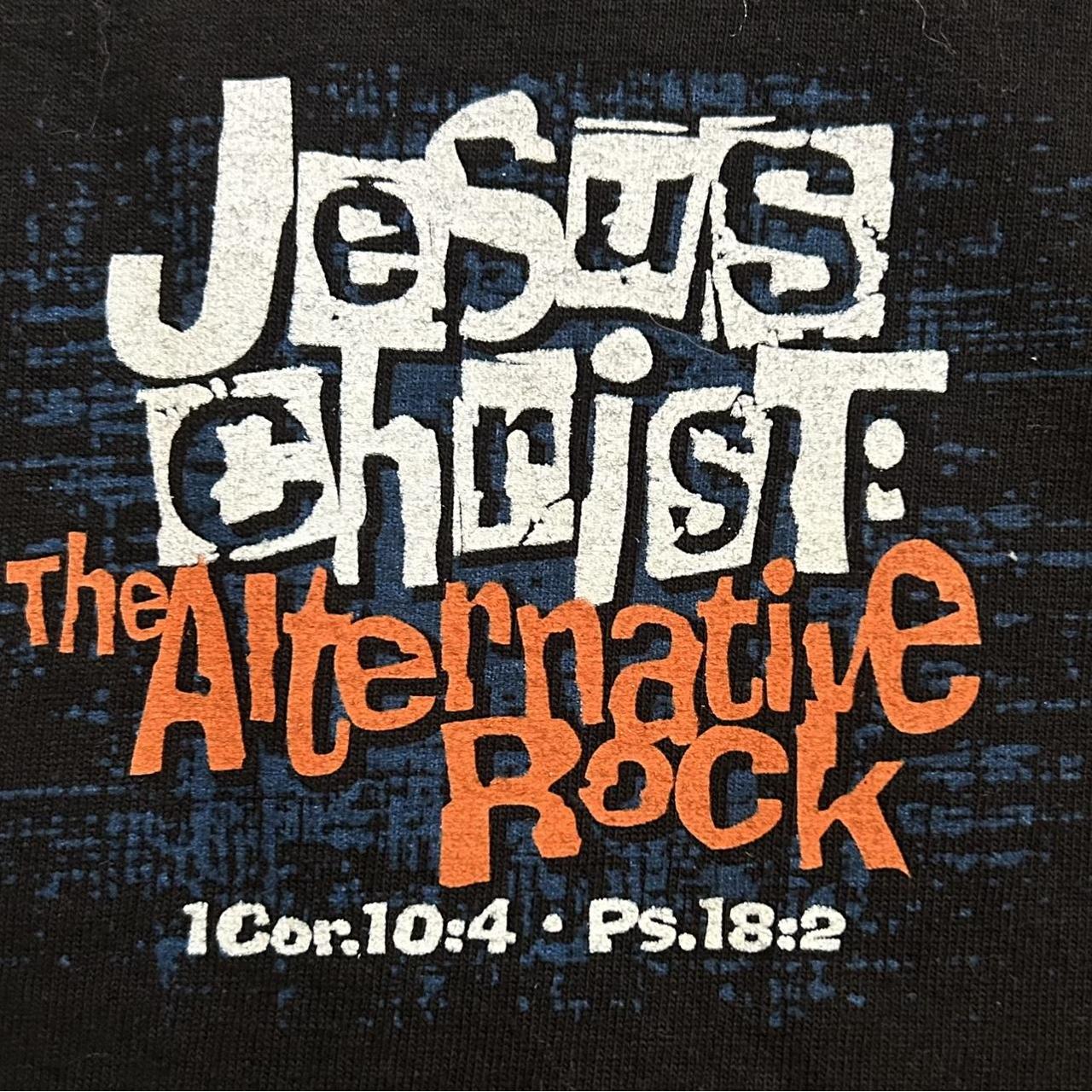 Y2k Jesus Alrernative Rock Shirt Sz Large AAA... - Depop