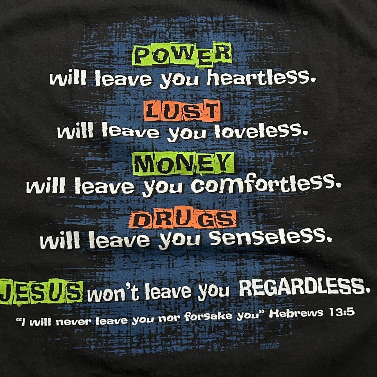 Y2k Jesus Alrernative Rock Shirt Sz Large AAA... - Depop