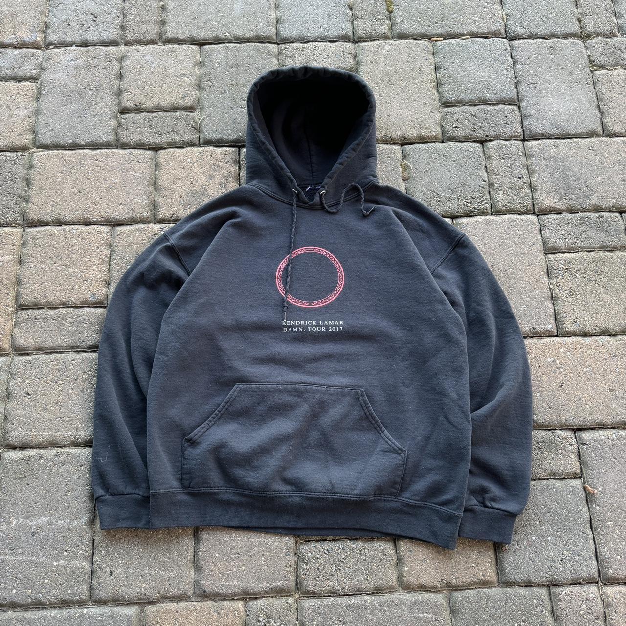 Kendrick Lamar Hoodie Color - Black Size - Large - Depop
