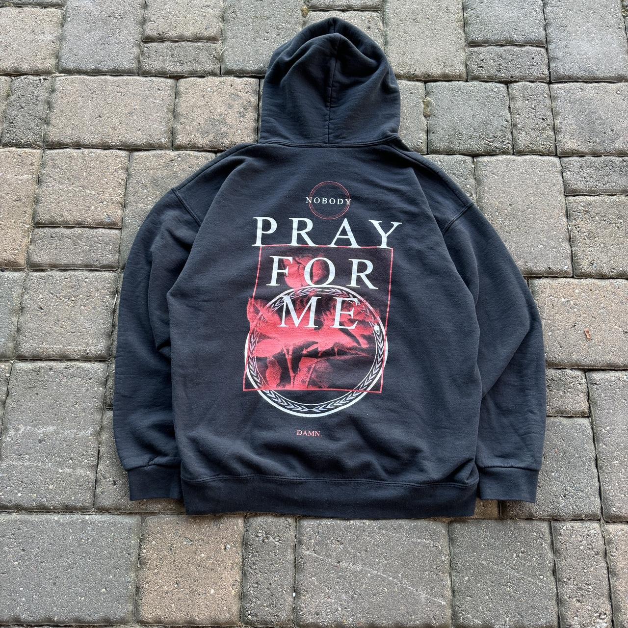 Kendrick Lamar Hoodie Color - Black Size - Large - Depop