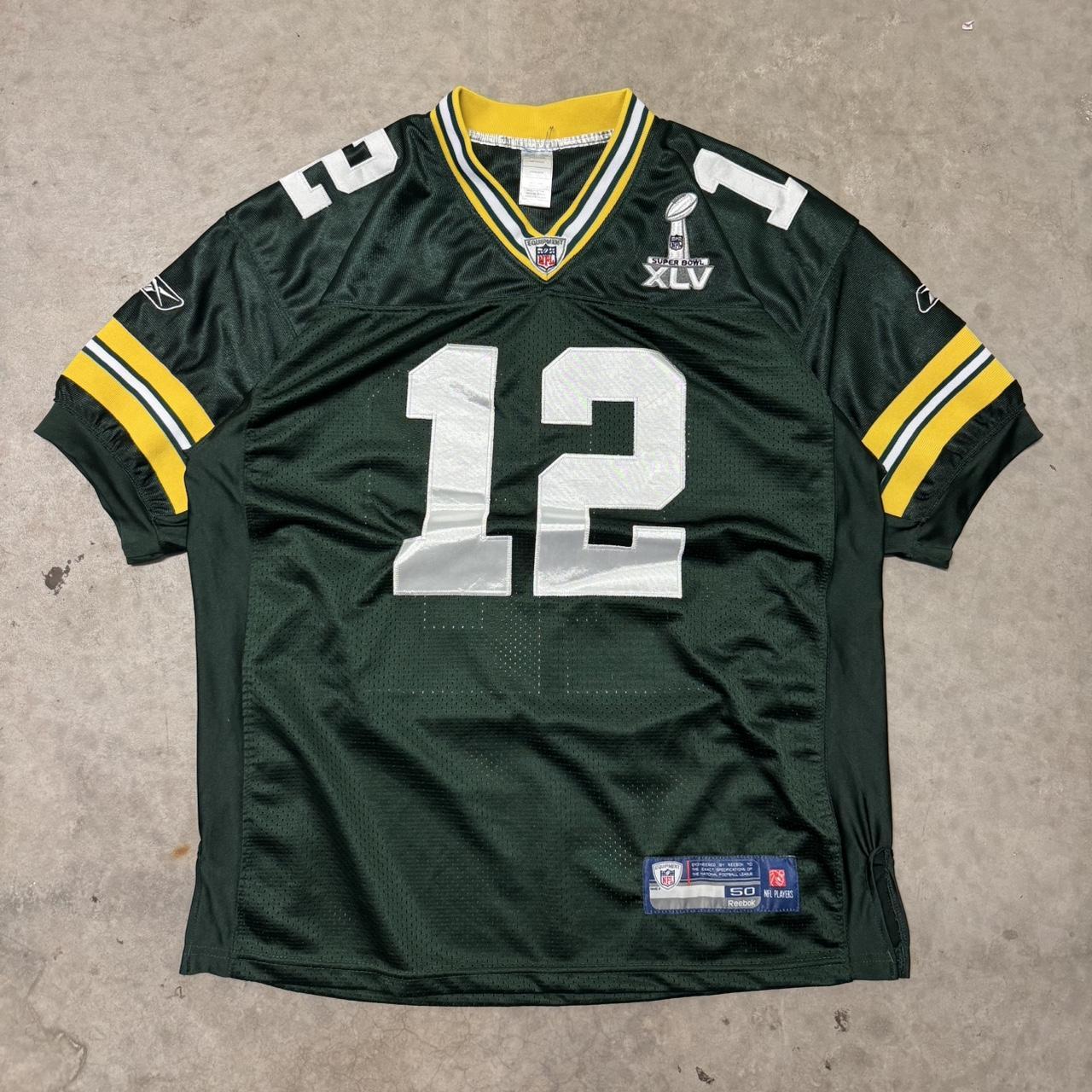 GRAIL Aaron Rodger’s Jersey 2011 Super Bowl Jersey... - Depop