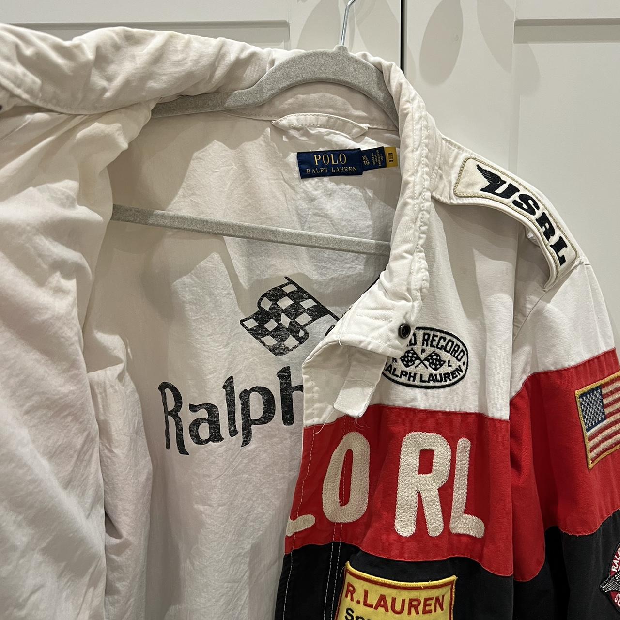 RALPH LAUREN RACING JACKET 🖤 ️ SO RARE send offers... - Depop