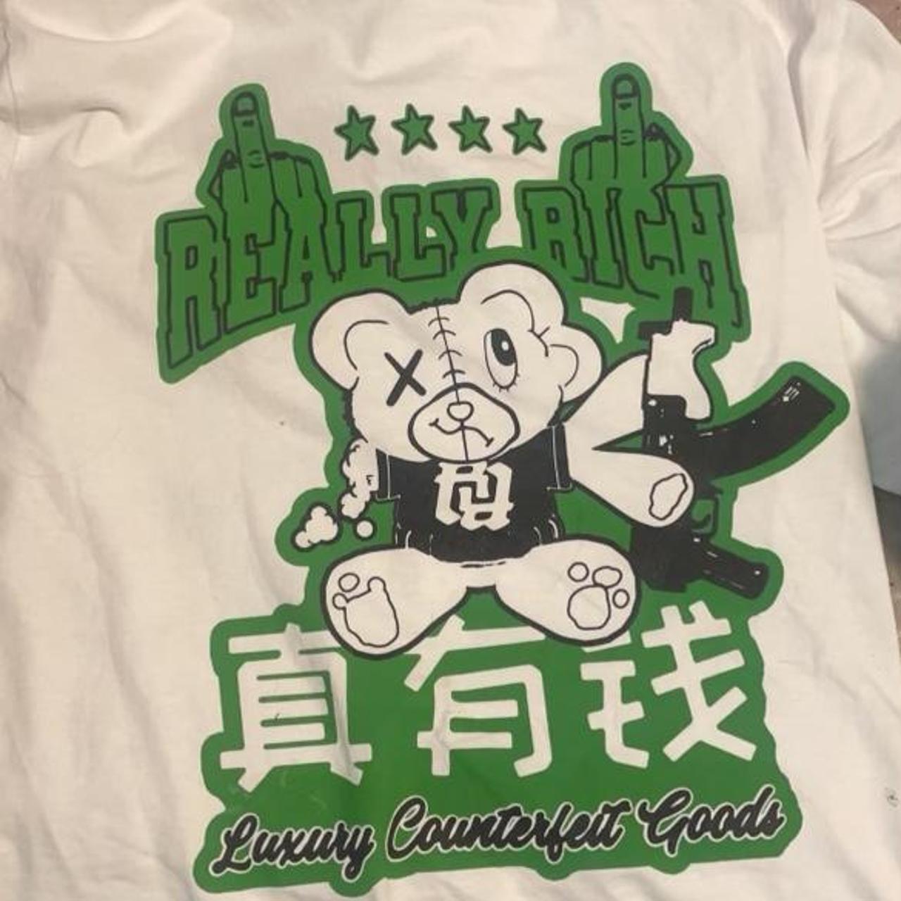 KANKAN REALLY RICH SHIRT FROM RR 420 DROP - Depop