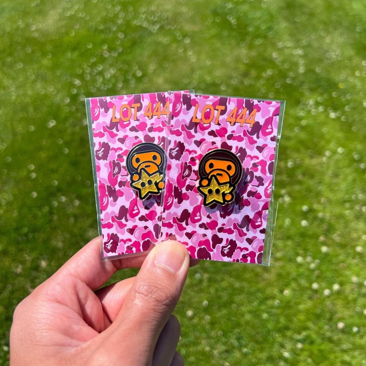 BAPE x pin #streetwear #pins #fashion - Depop