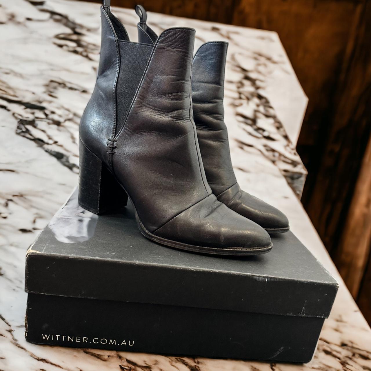 WITTNER: honesty black nappa leather EU40 - Depop
