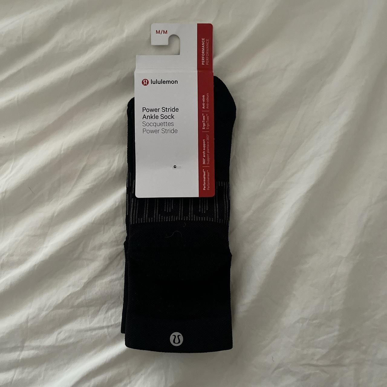 lululemon branded socks preppy brought for... - Depop
