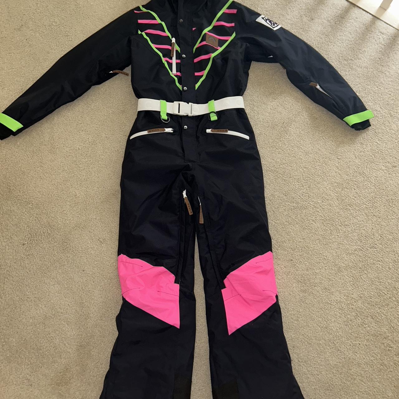 OOSC WOMENS MEDIUM SKI SUIT. BRAND NEW NAVY BLUE... - Depop