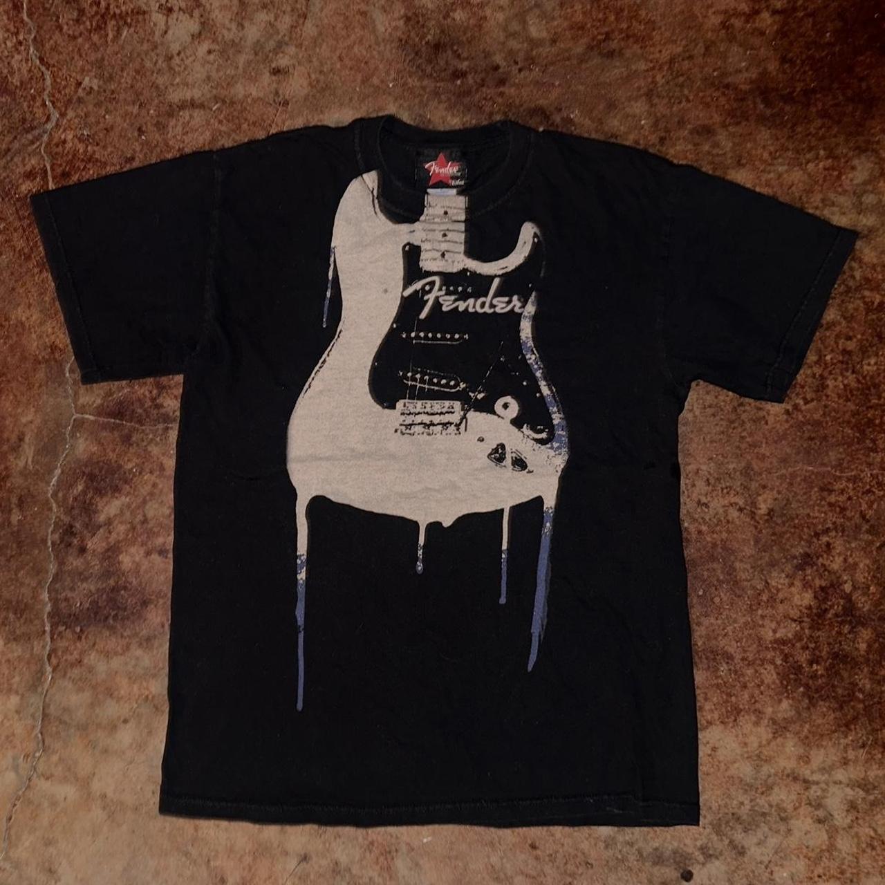 Fender Dripping Strat Guitar T-Shirt Size: M Mark... - Depop