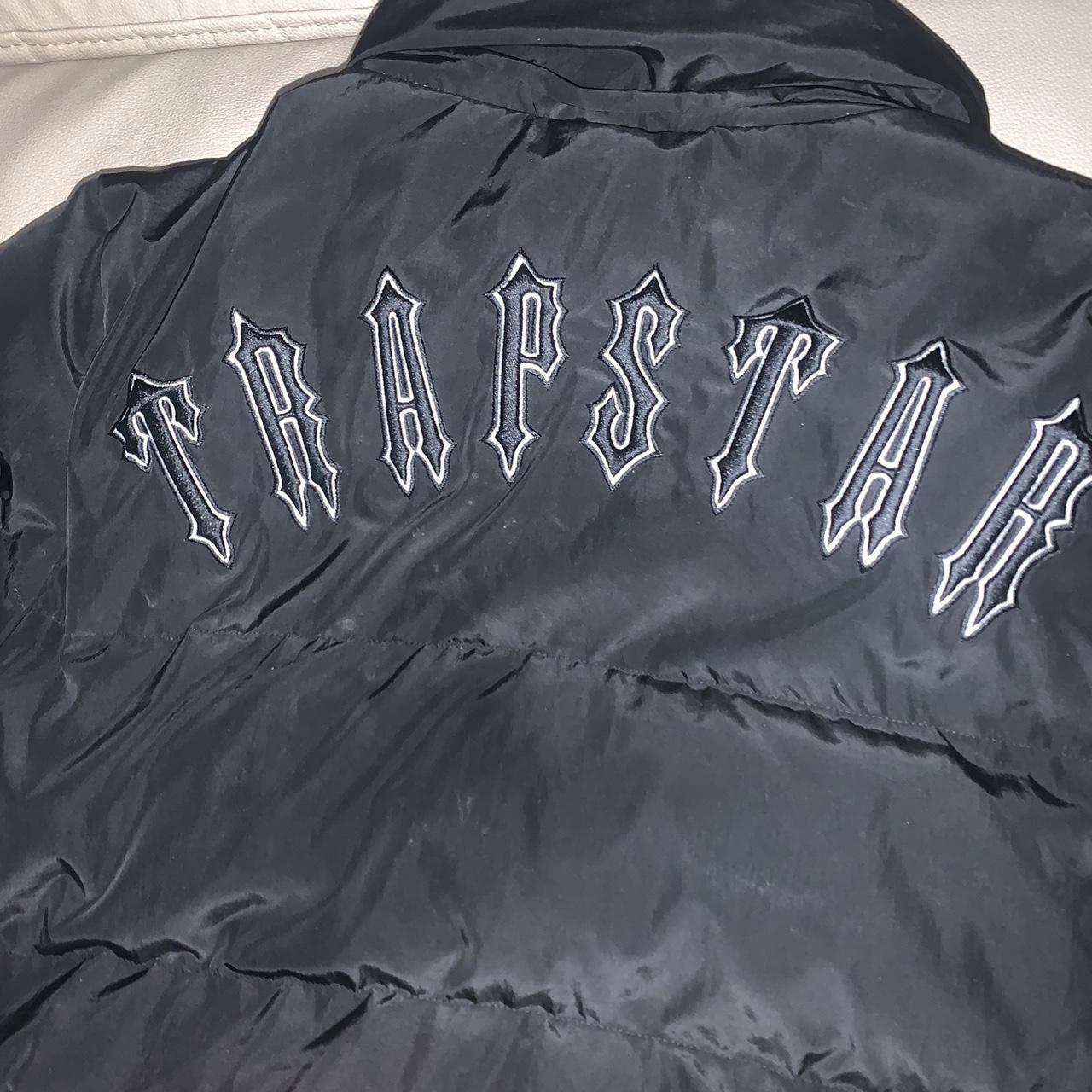 UK TRAPSTAR IRON GATE BLACK JACKET - Depop