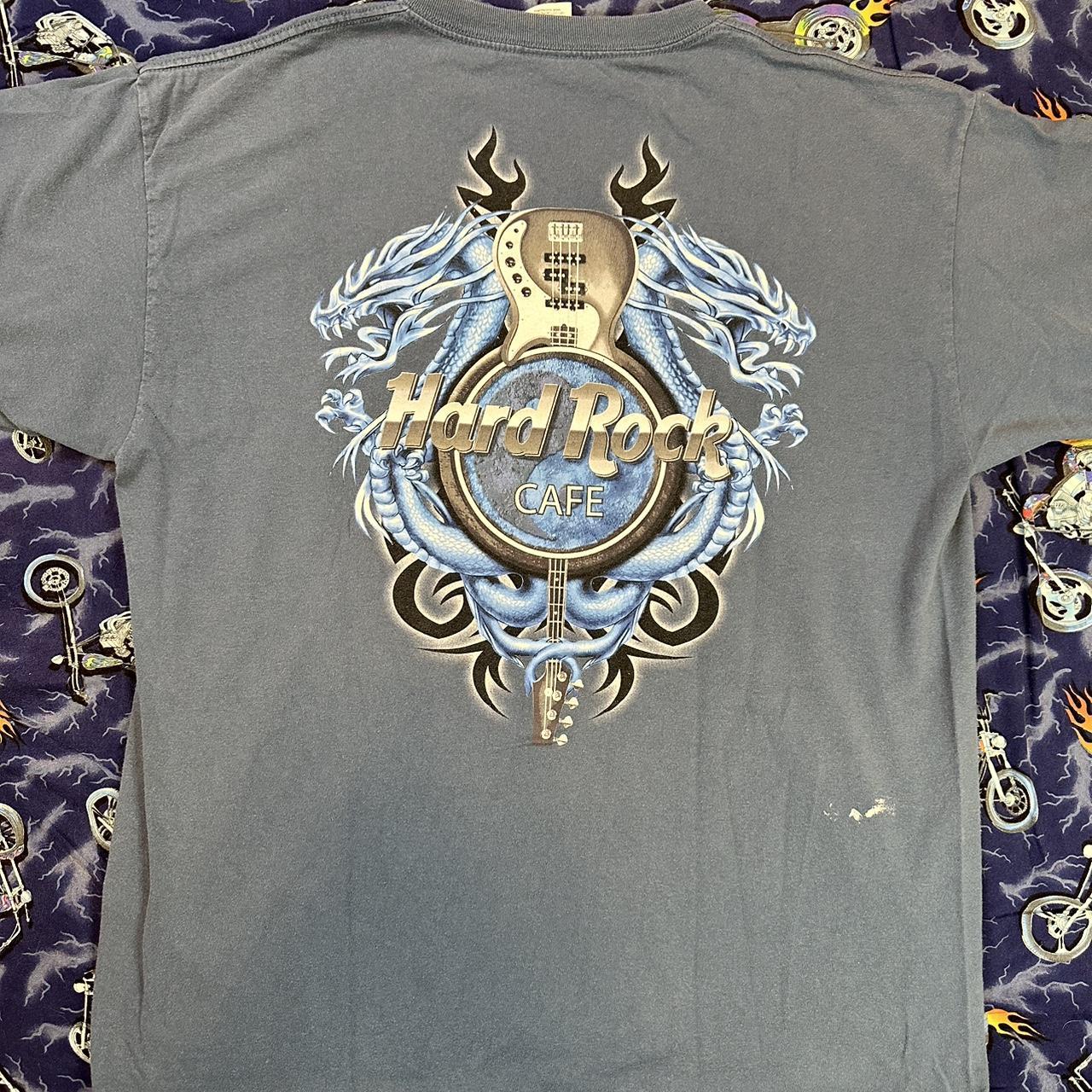 Y2K Hard Rock Cafe affliction dragon style XL See... - Depop