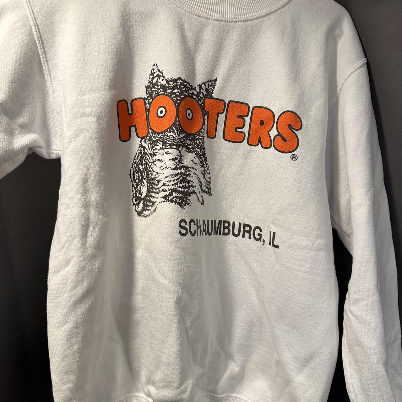 Small hooters crew neck sweatshirt. Used in good... - Depop
