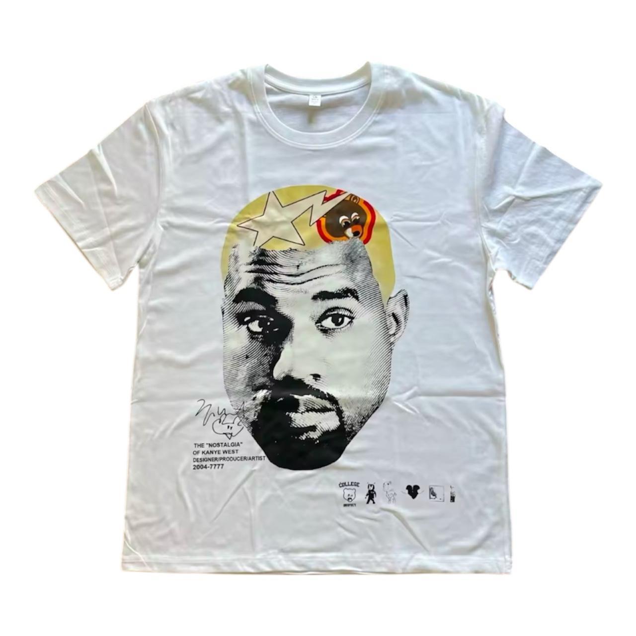 White tee's of rappers high quality fabric#graphic... | Depop