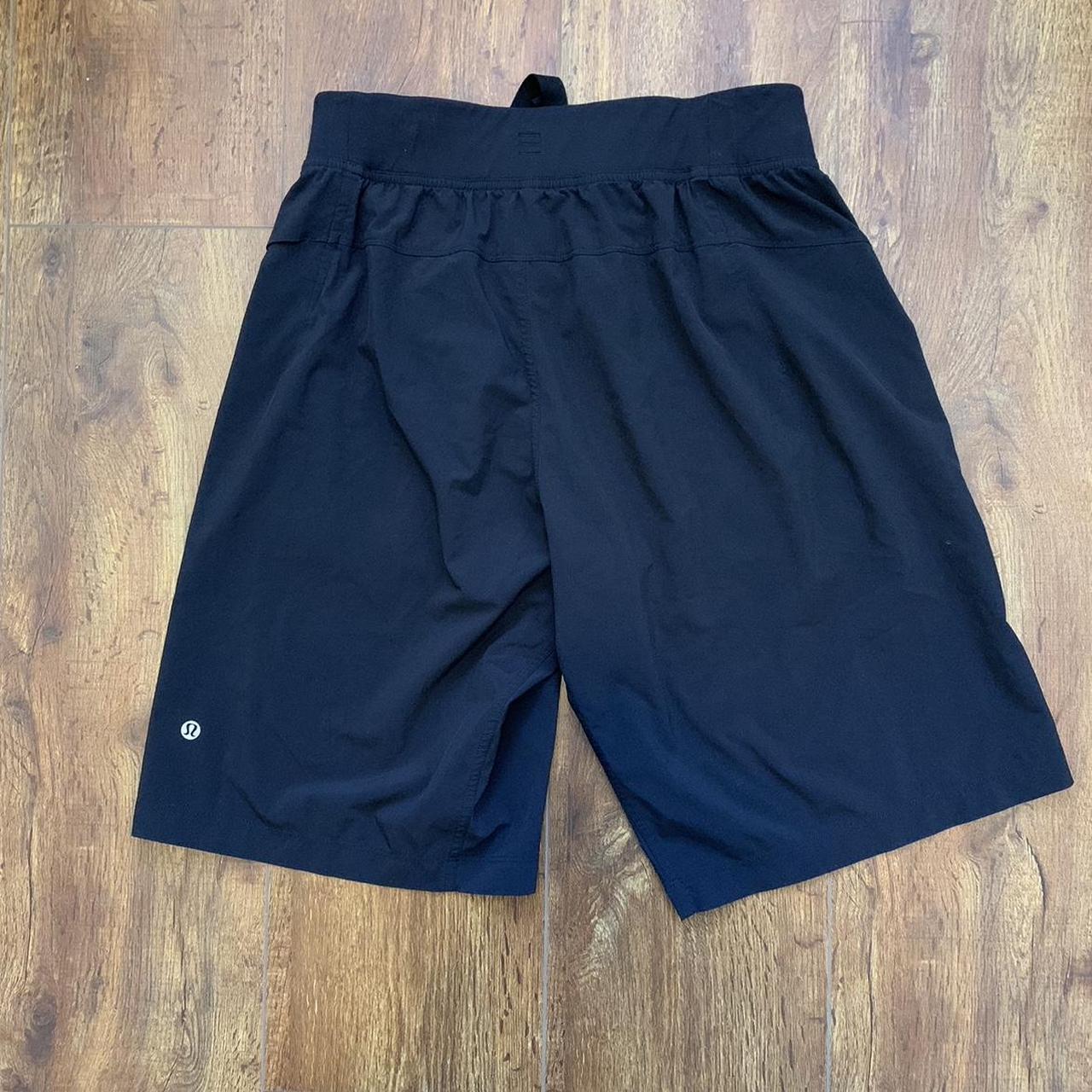 Lululemon black men’s shorts, fit size medium,... - Depop