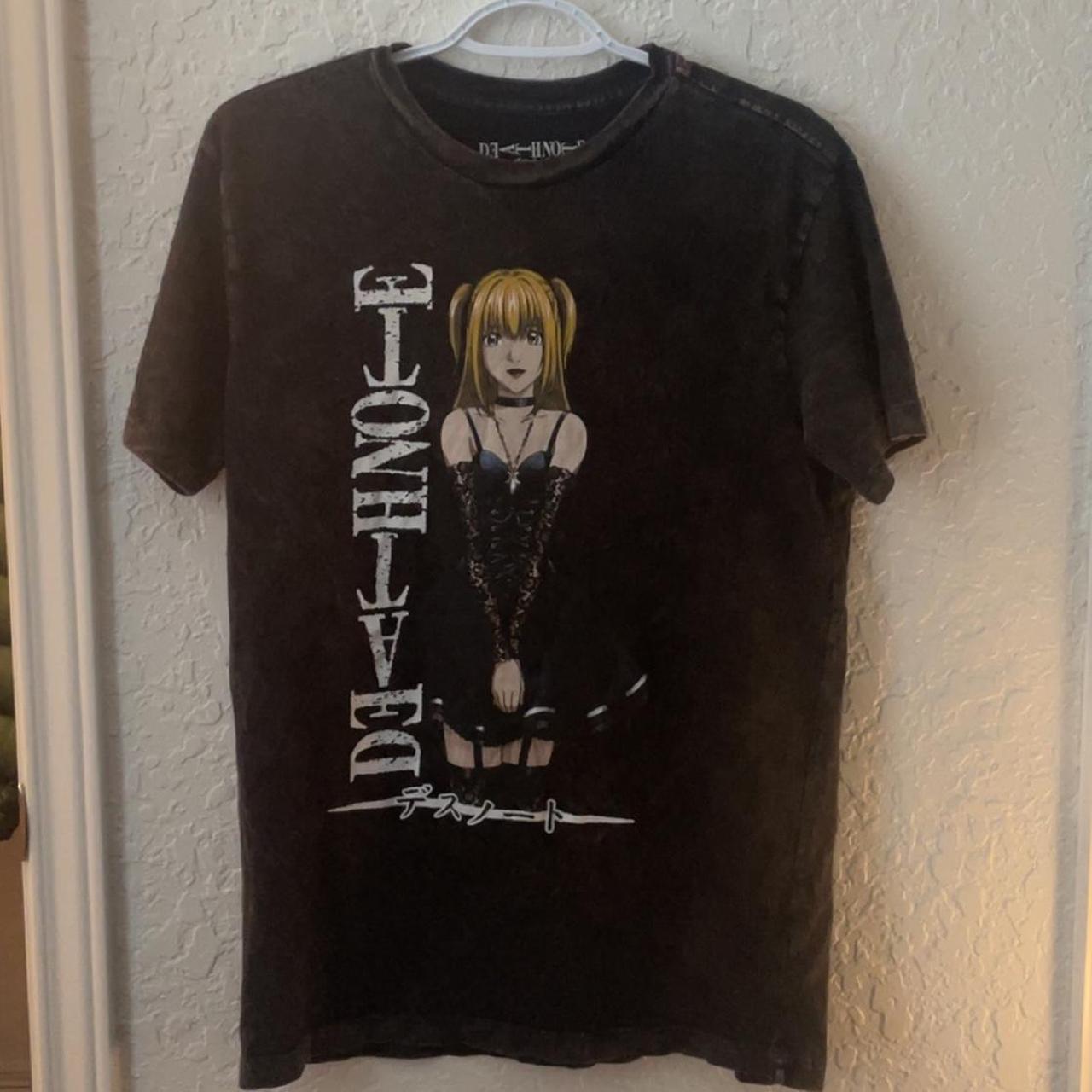 Death note misa amane shirt barely worn size medium... - Depop