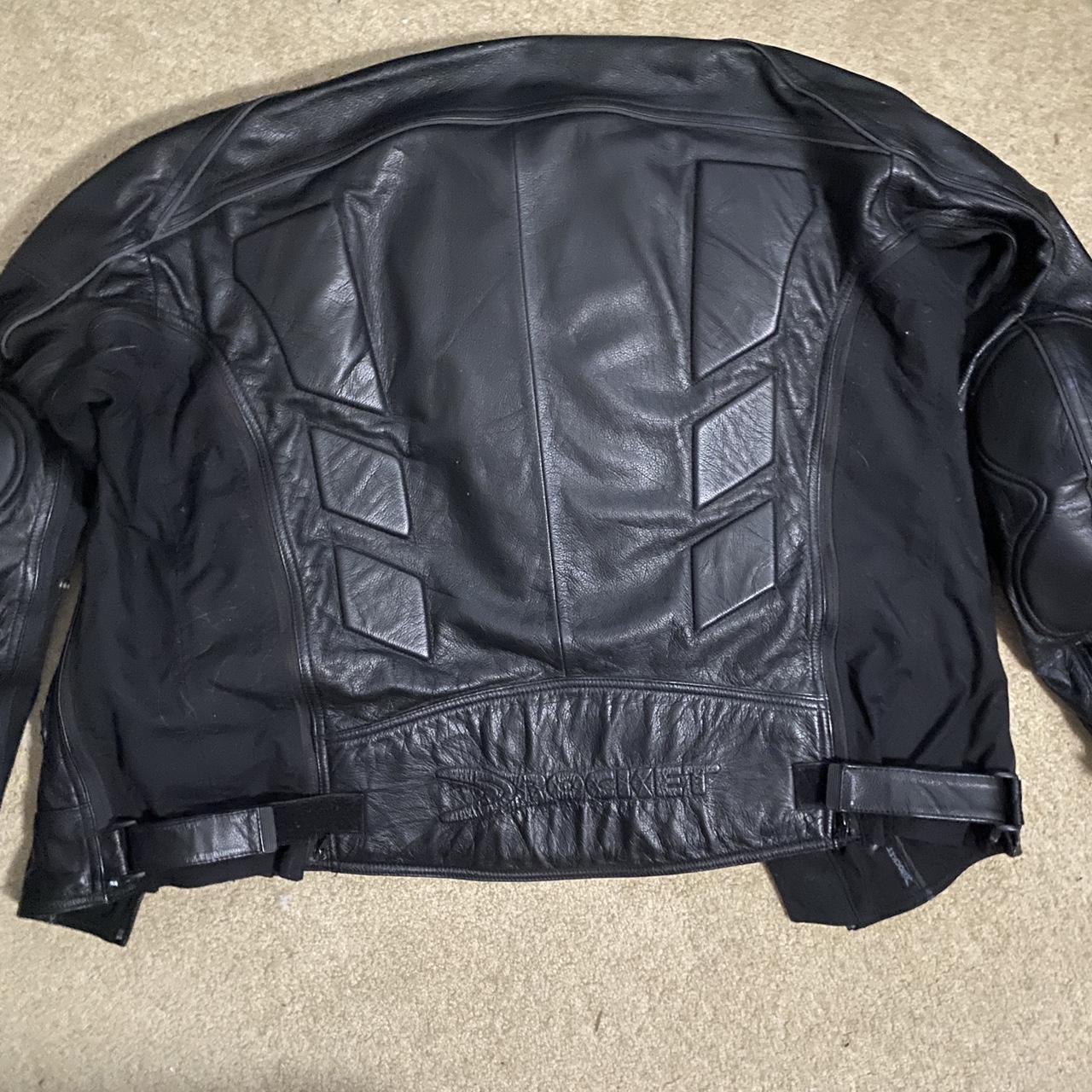 Joe Rocket padded heavyweight motorcycle jacket, XL.... - Depop