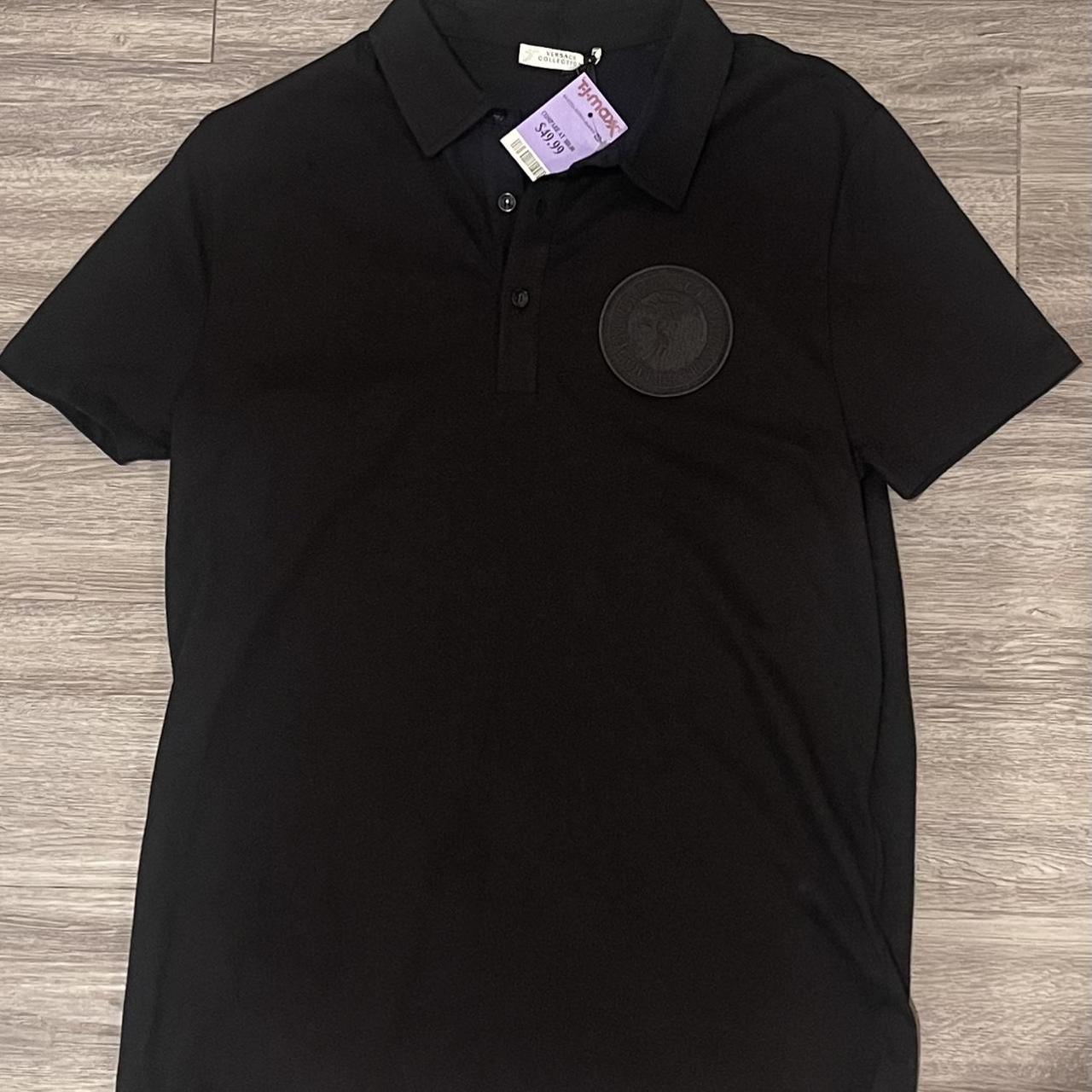 Versace Collar Shirt, Very Light & Fit True to Size.... - Depop