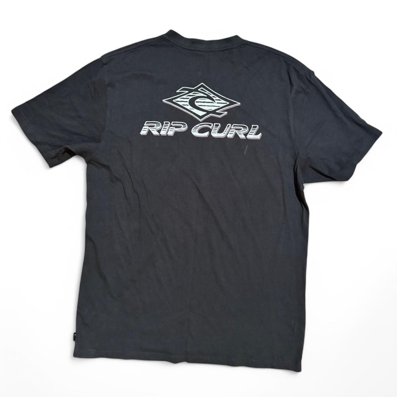 Grey Rip Curl tee * Item: Rip Curl Logo T-Shirt *... | Depop