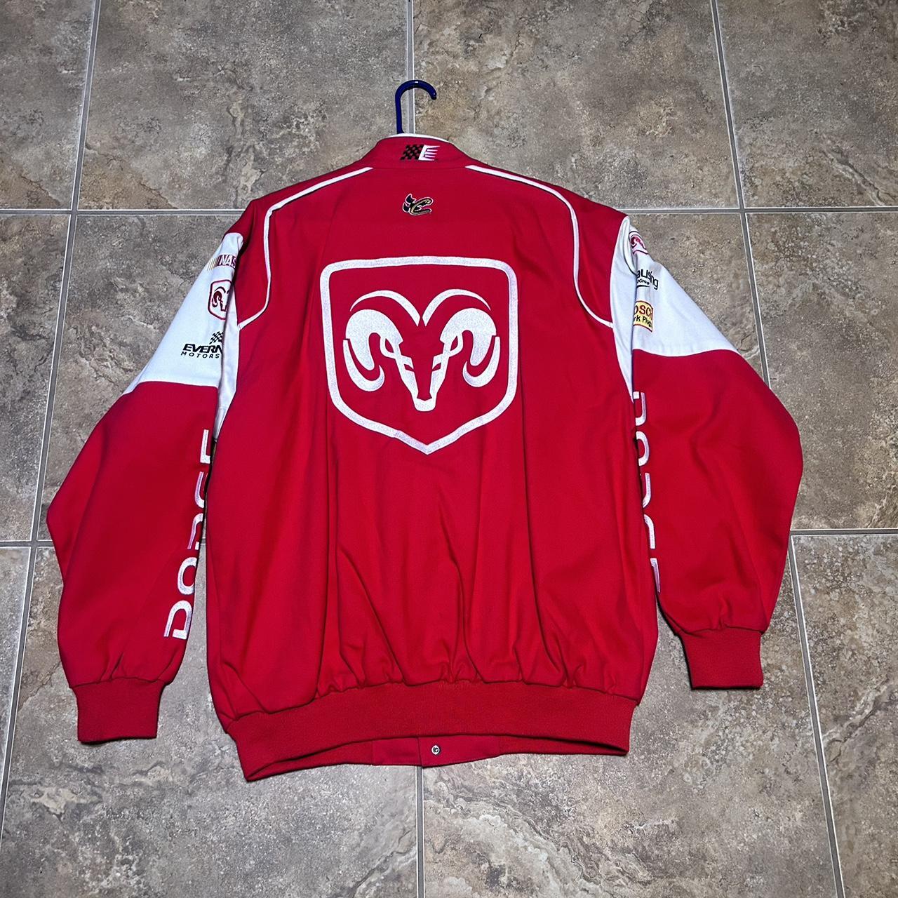 NASCAR Bill Elliot Dodge jacket drivers line chase... - Depop