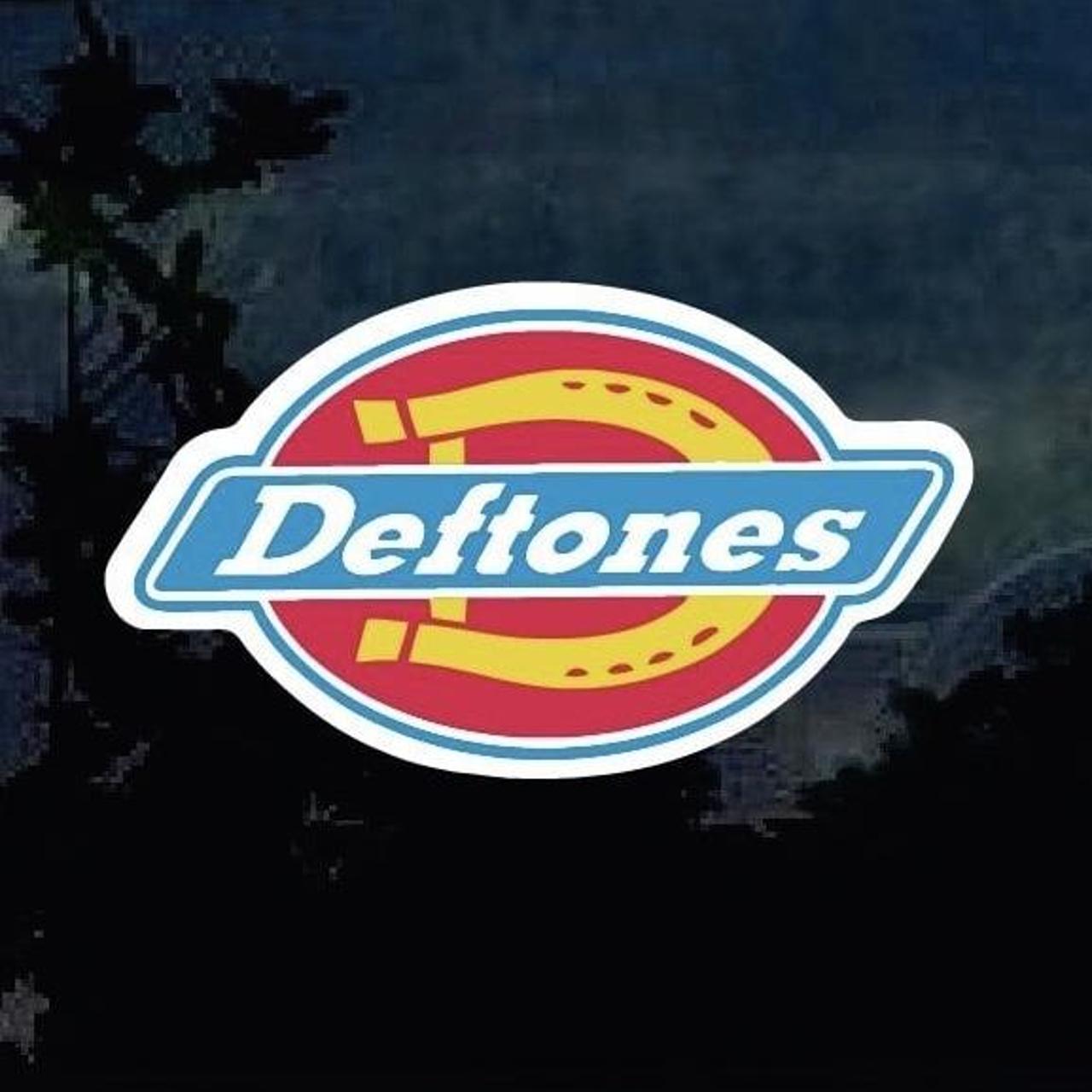 🔌 Deftones Sticker 🔌 Red, White, Blue and... - Depop