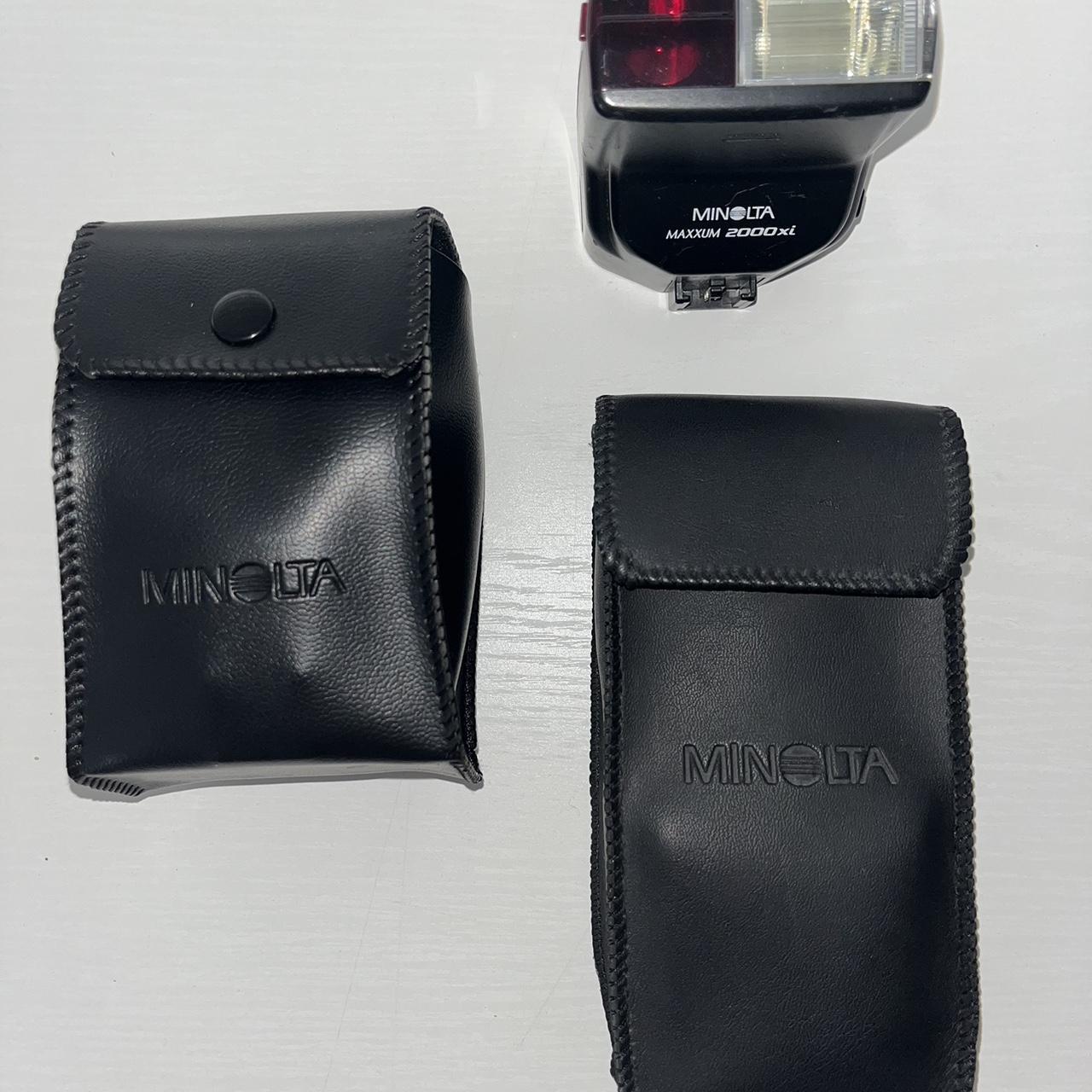 Minolta camera flashes in pristine condition with... - Depop