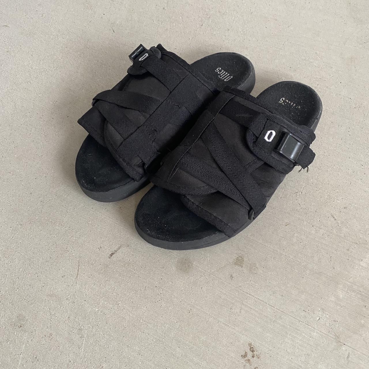 Ollics Blackout slides Size 11-12 - Depop