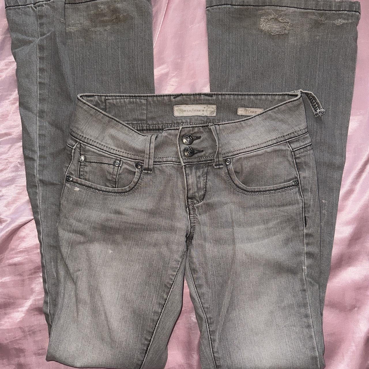 Vanilla star XTRA low rise bootcut flare denim... - Depop