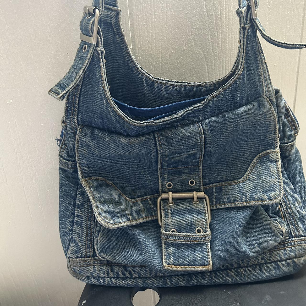 Denim y2k purse #y2k #denim #bag #purse - Depop