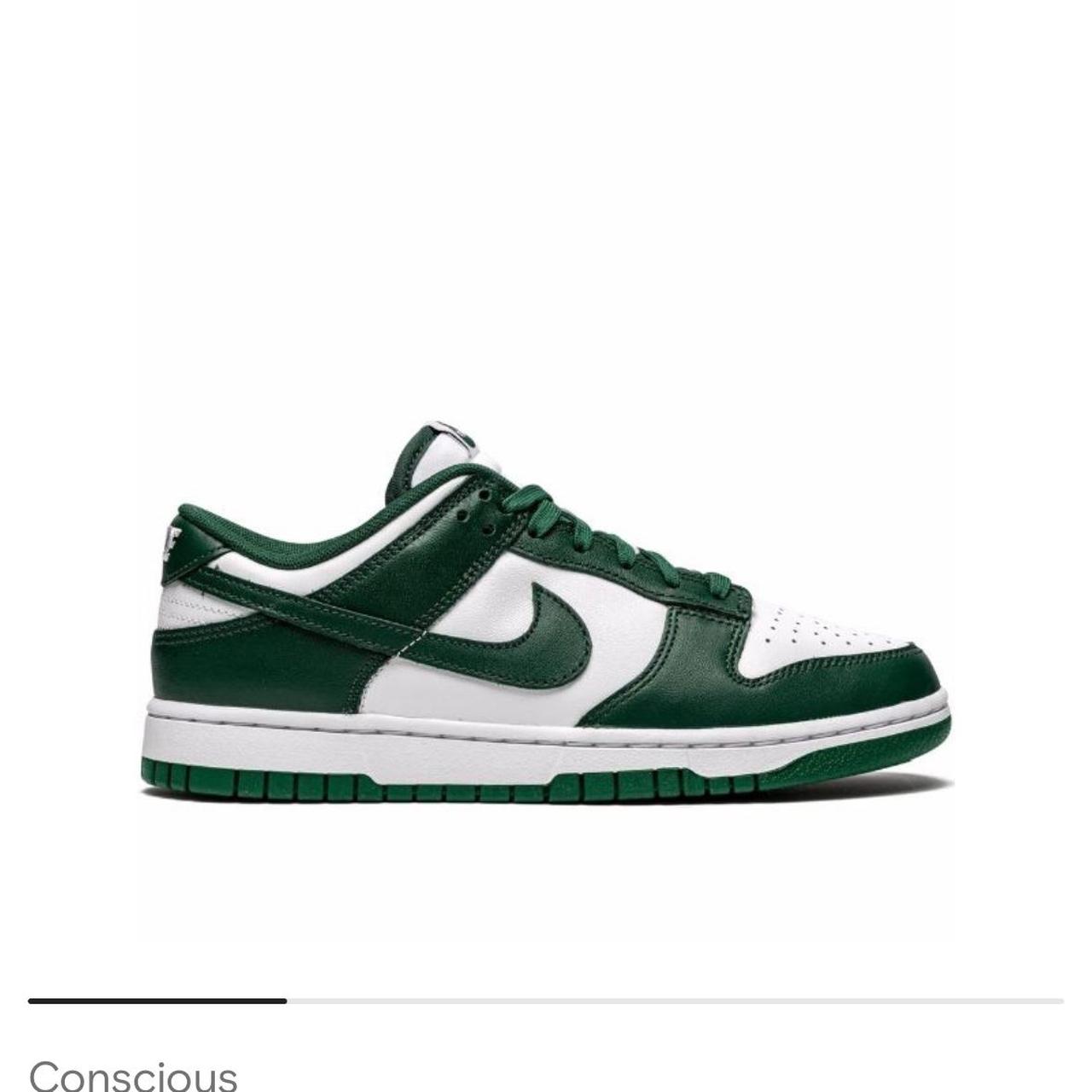Nike Green Low Dunks limited addition, originally... | Depop