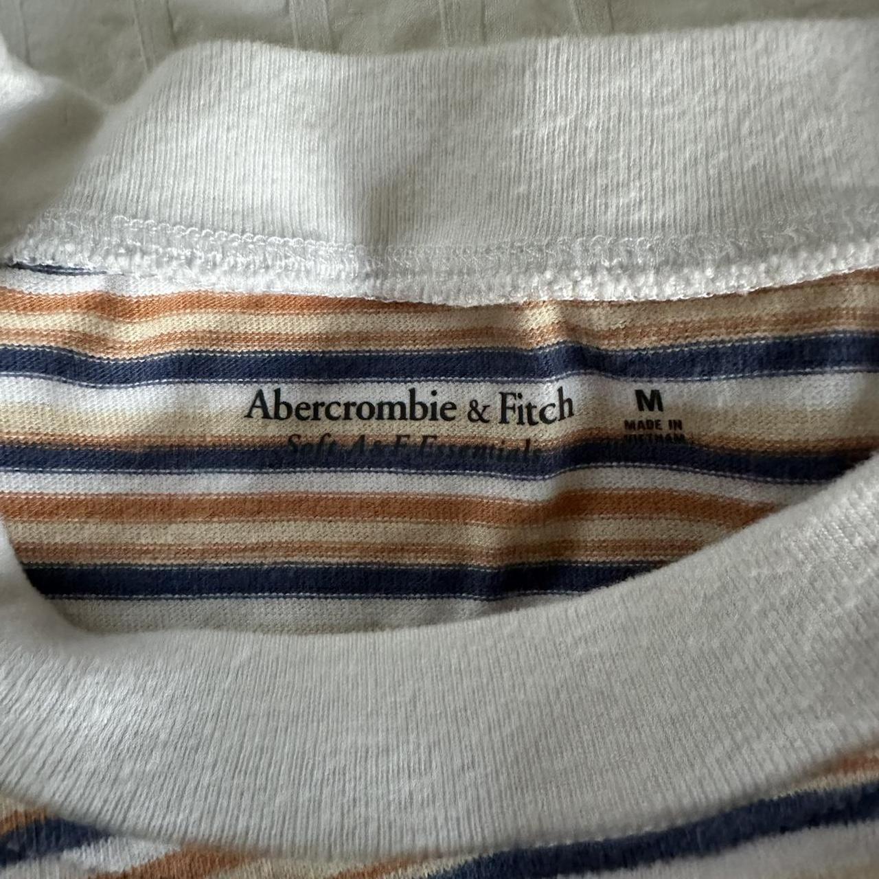 Abercrombie T-shirt Never worn but washed once Kind... - Depop