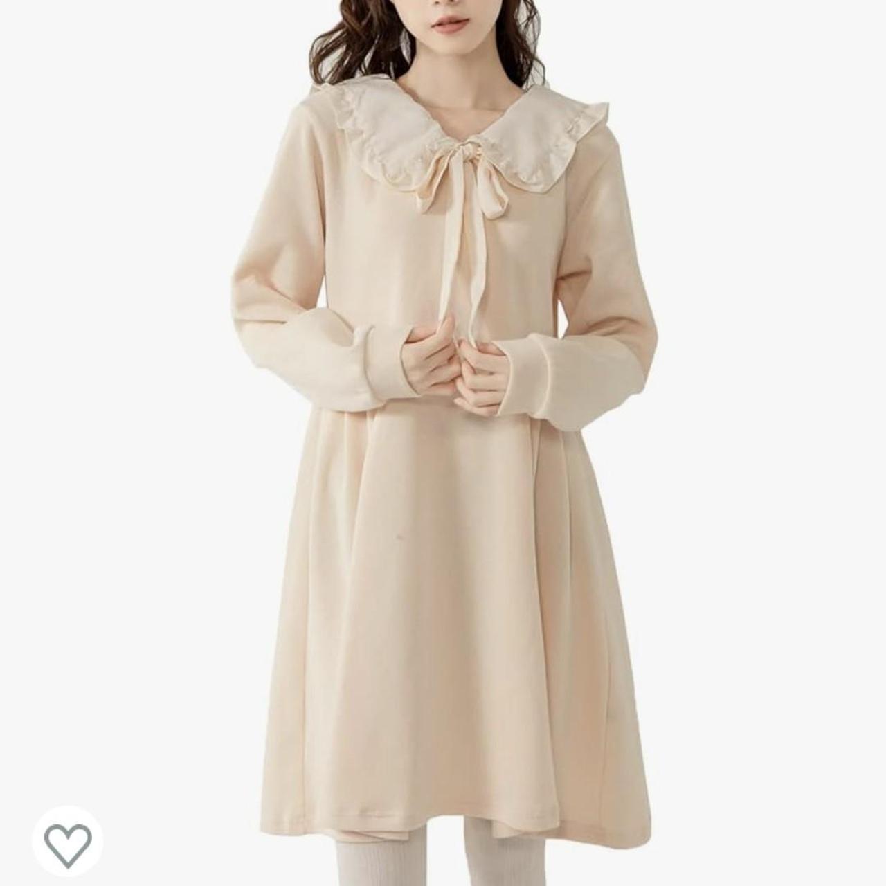 Super cute cream colored coquette/cottage core fairy... - Depop