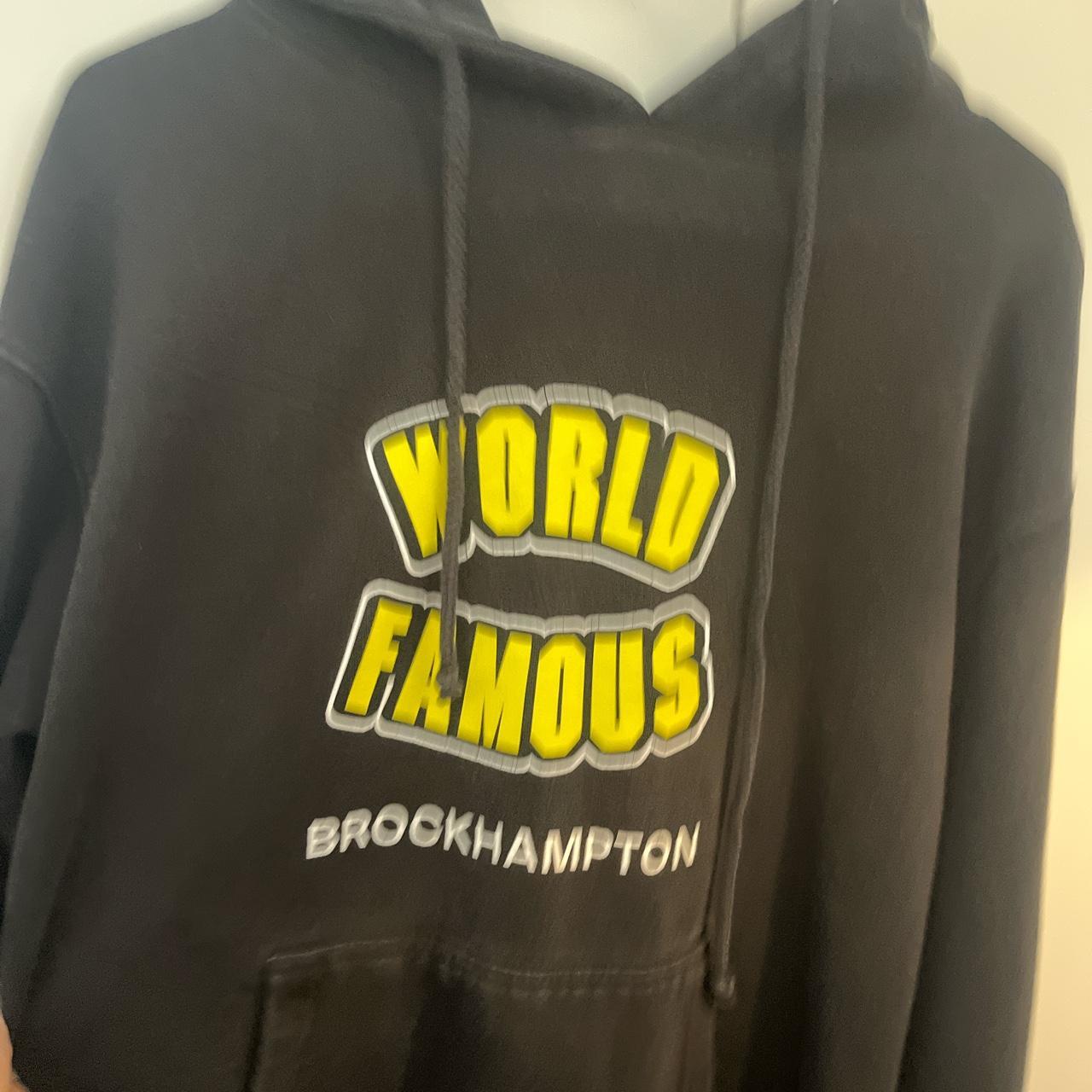 Medium #worldfamous #brockhampton hoodie. Designs on... - Depop