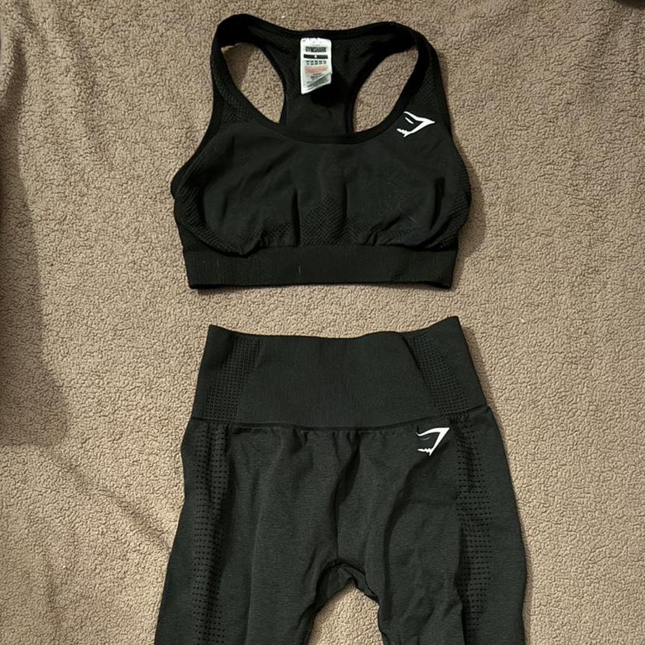 gymshark workout set ☆ size small for both ☆... - Depop