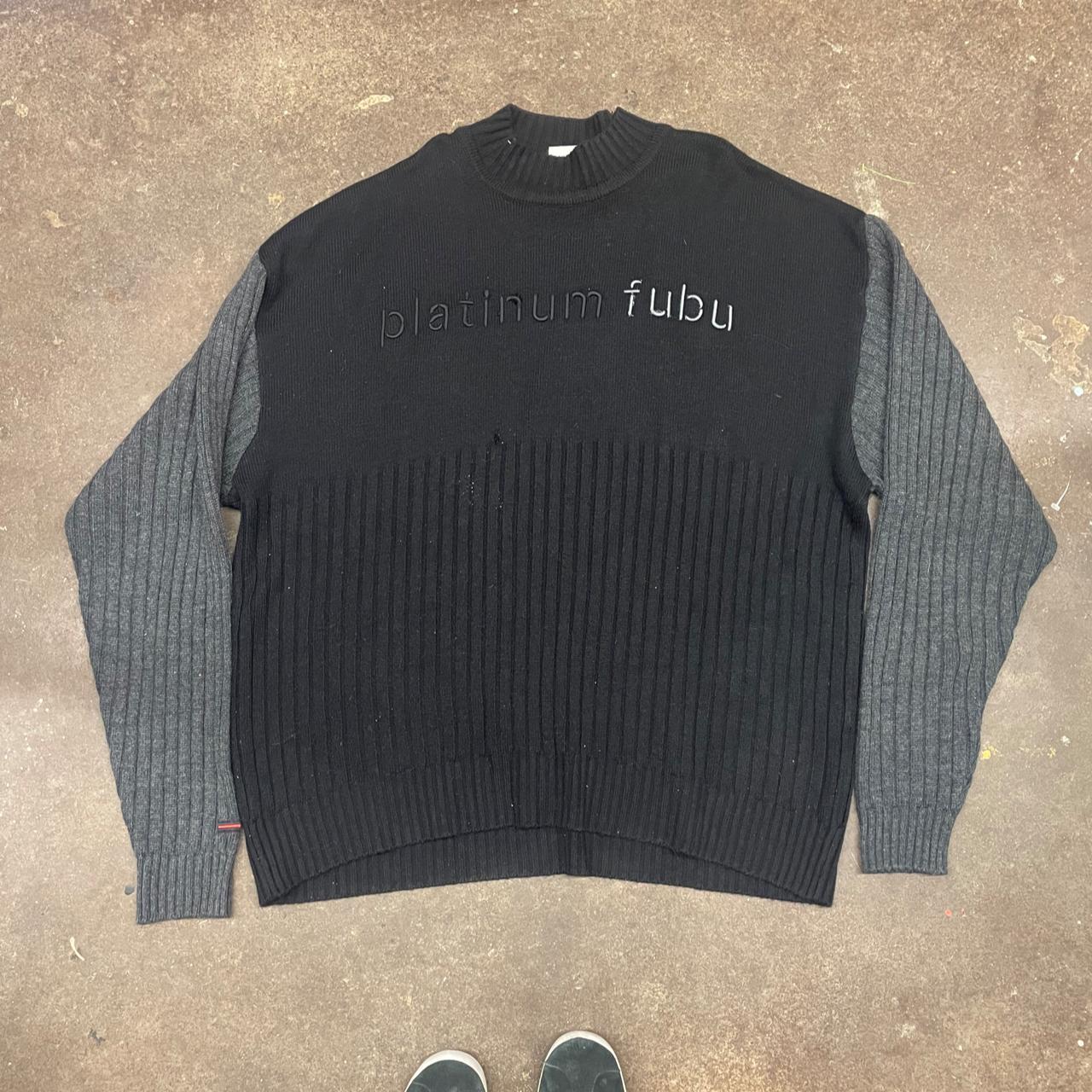 Platinum Fubu crew neck, fits size... - Depop