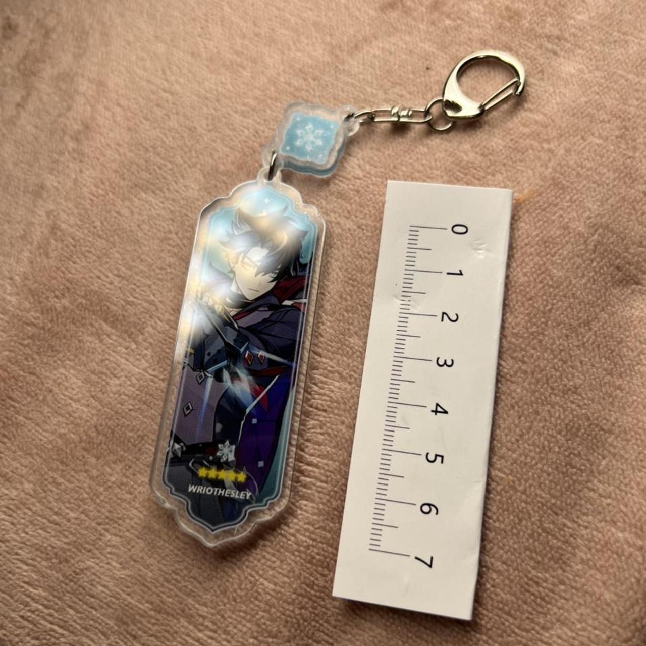 Genshin impact Wriothesley acrylic keychain Each... - Depop
