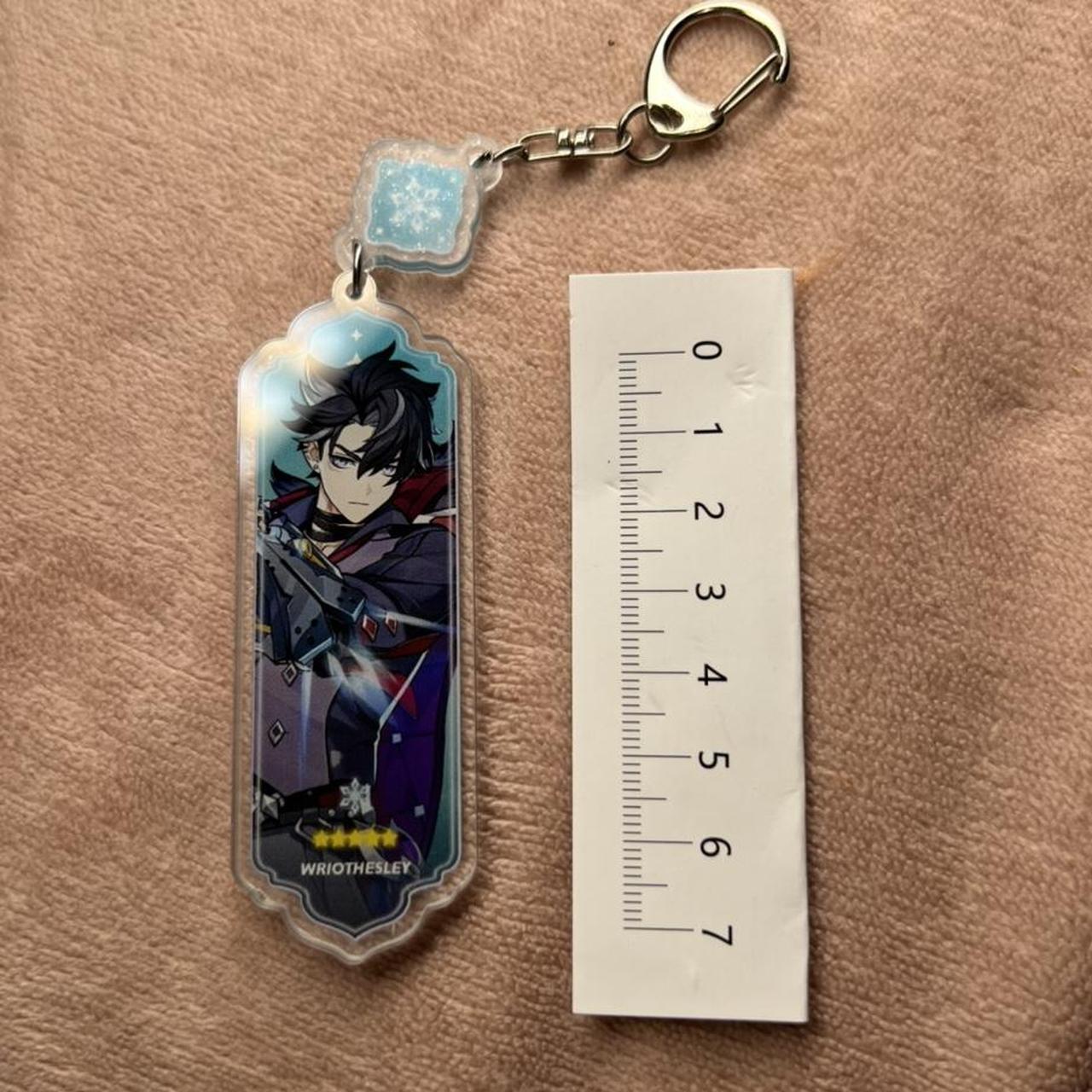 Genshin impact Wriothesley acrylic keychain Each... - Depop