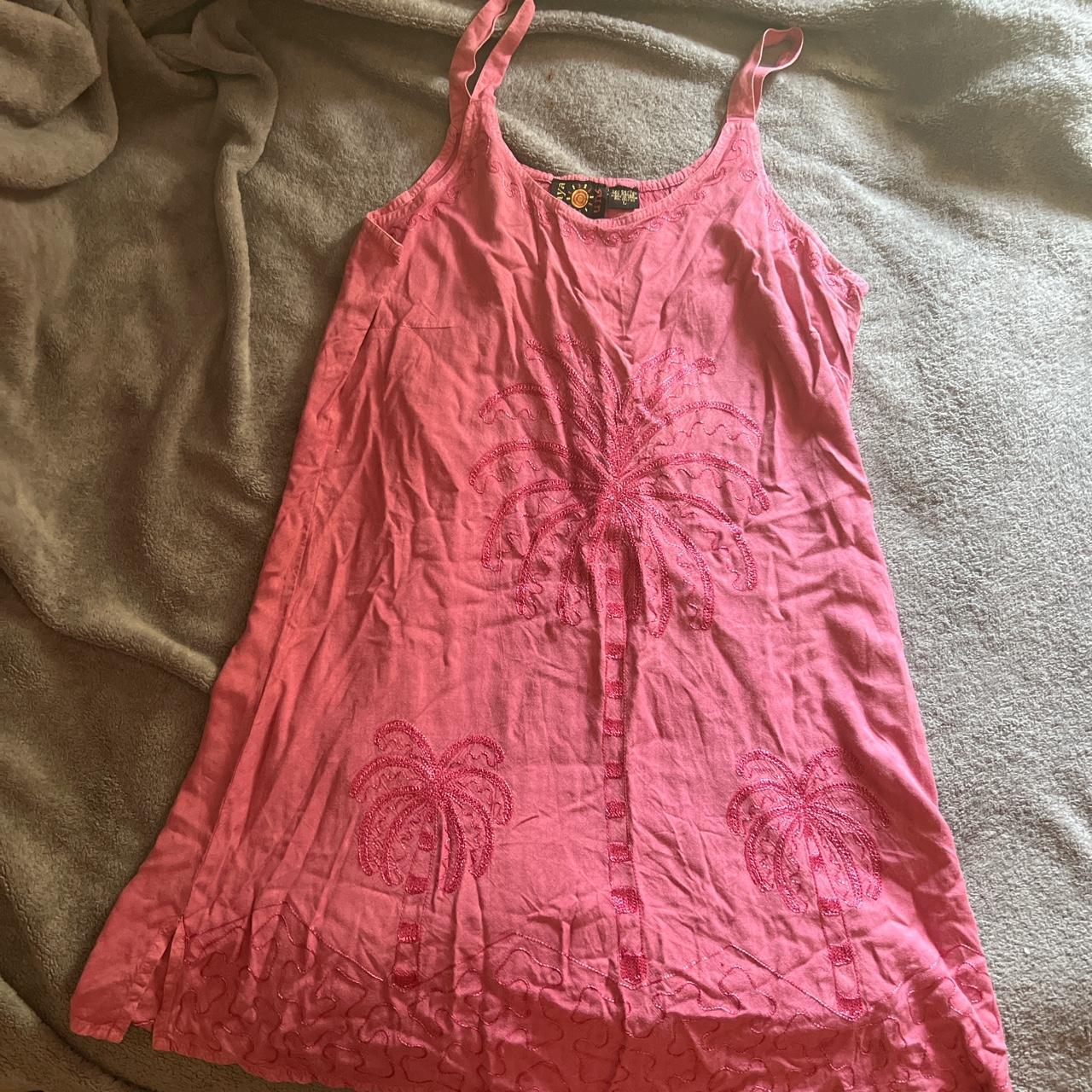 L pink Raya Sun beach dress💗🏝️ - Depop