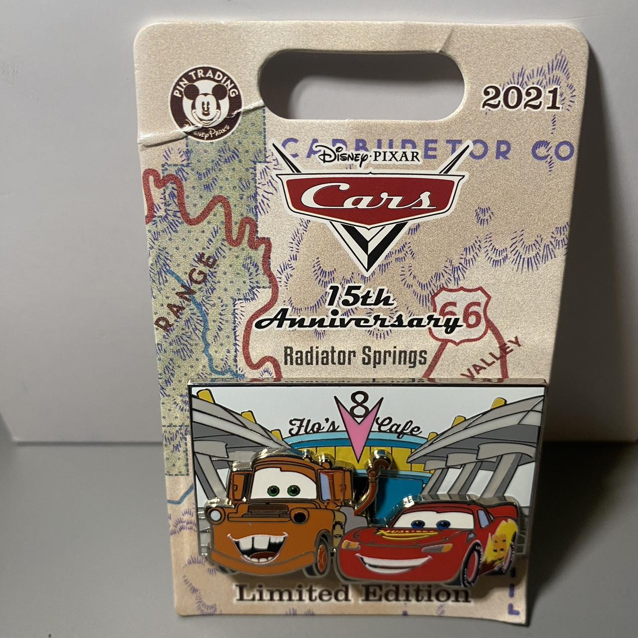Disney Limited Edition Cars Pin 15th Anniversary... - Depop