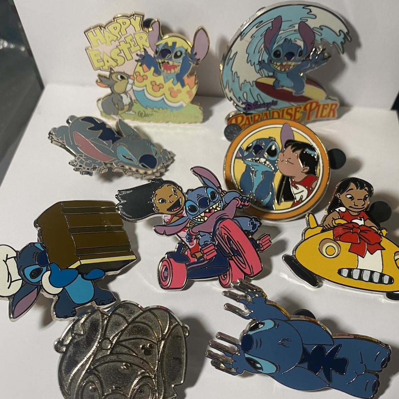 Disney Stitch Pin Lot (9 pins) #disney #disneypin... - Depop