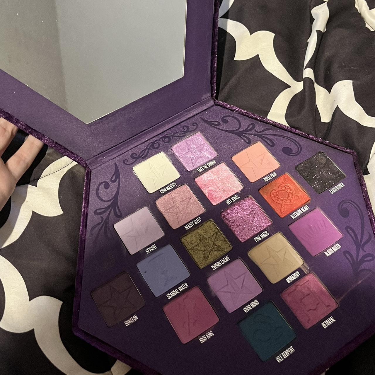 Jeffree Star Blood Lust eyeshadow palette a few... - Depop