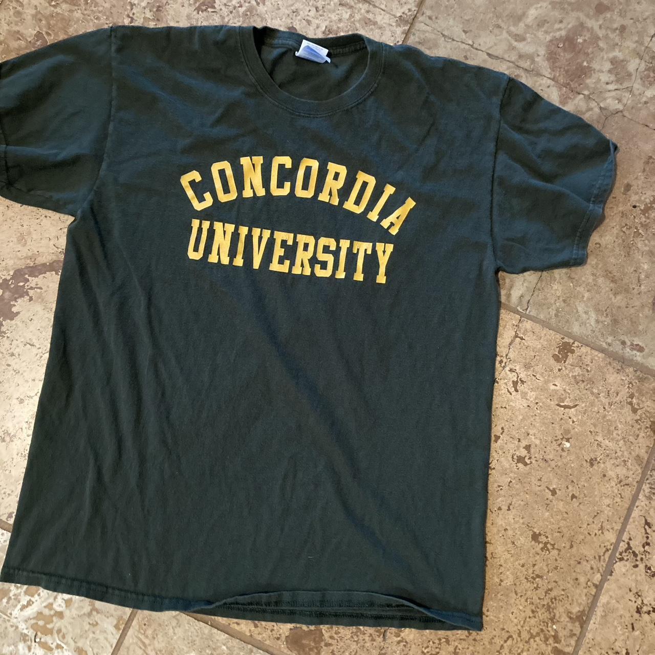 Concordia university men’s unisex T-shirt, size... - Depop