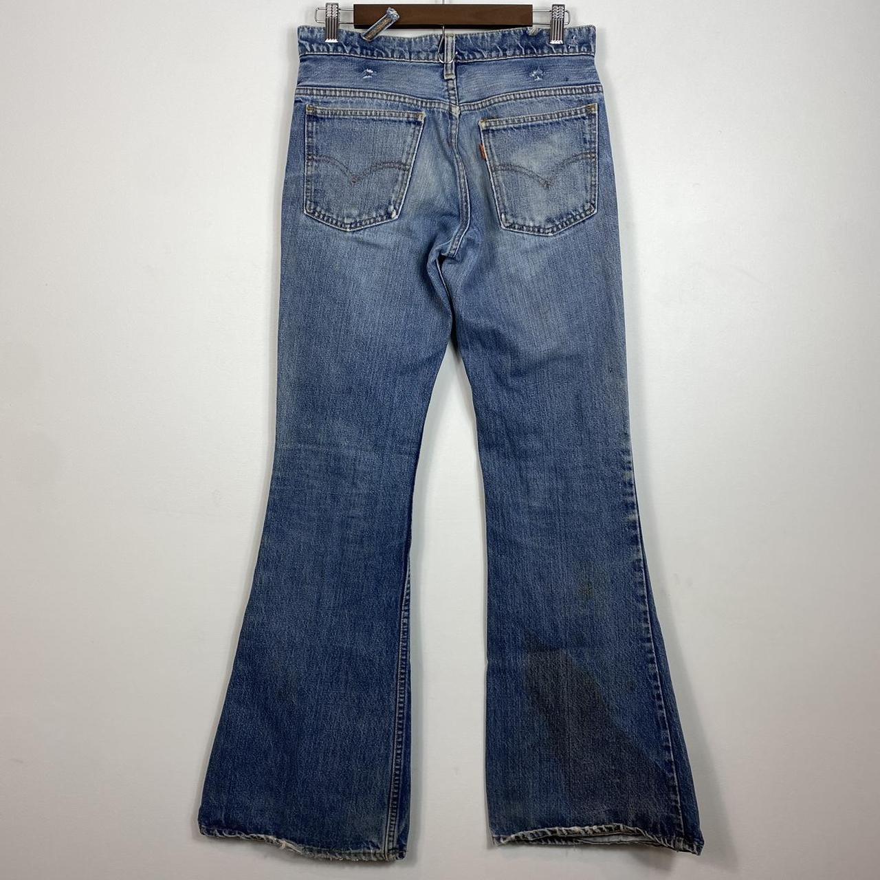 Vintage 70s Levi’s 684 (?) orange tab bell bottom... - Depop