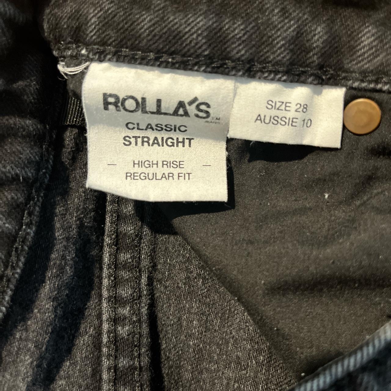 Vintage black ROLLA jeans. Size 28/Aussie 10. These... - Depop
